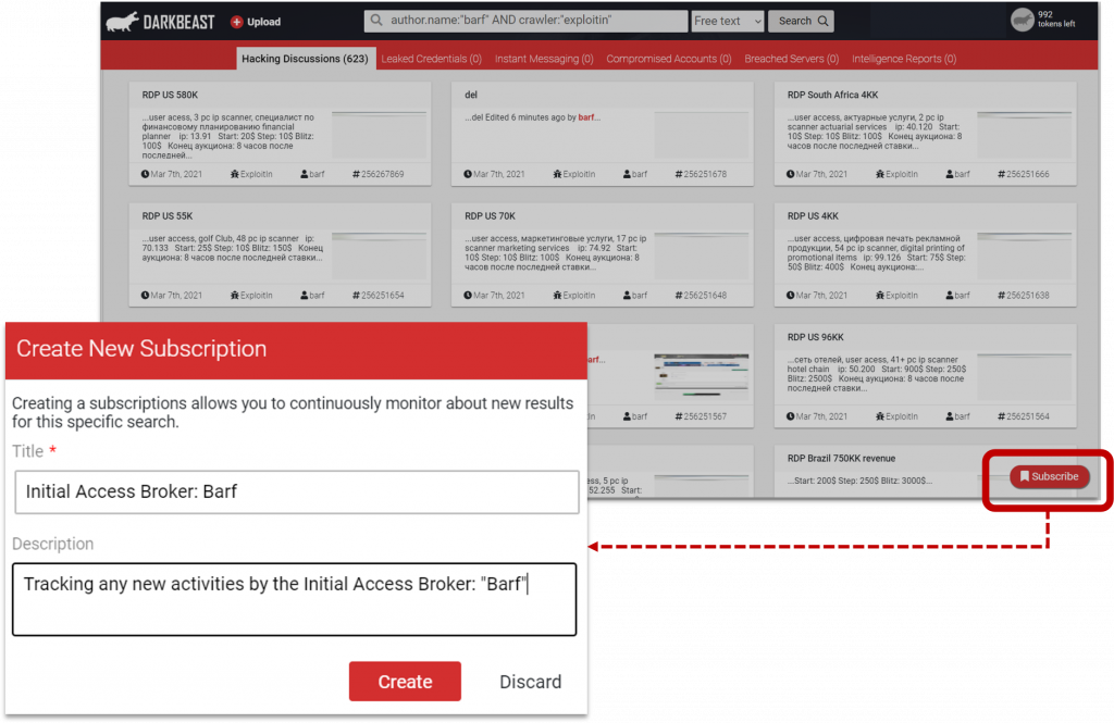 Hunting Down Initial Access Brokers with DARKBEAST • KELA Cyber Threat ...